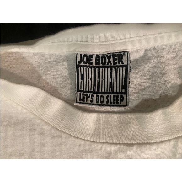 Joe Boxer | Shirts | Vintage 9s Joe Boxer Xl Girlfriend Tshirt Neon ...